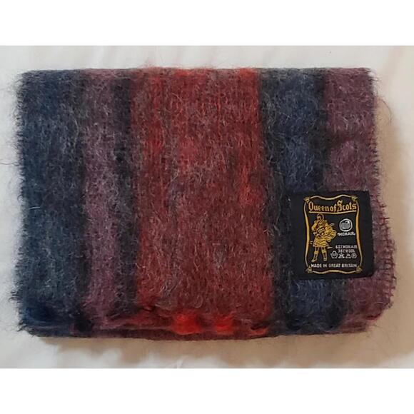 Accessories | Vintage Queen Of Scots Mohair Wool Blend Old Money ...